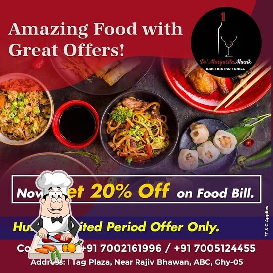 De' Margarita Mazik, Guwahati - Restaurant menu, prices and reviews