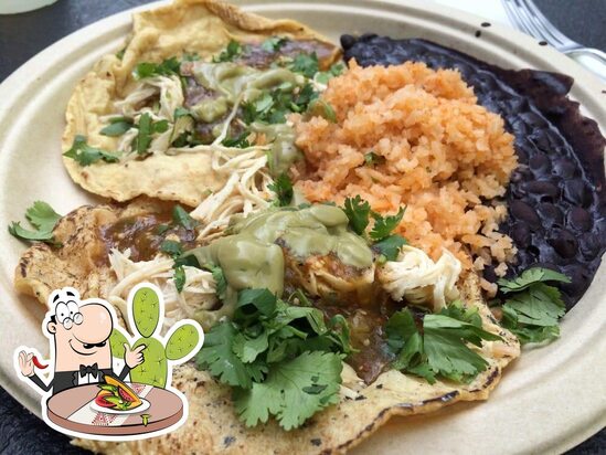Menu at Oaxacan Kitchen Pop-Up restaurant, Sunnyvale