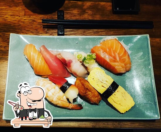Menu at Sushiya restaurant, Edinburgh, 11 Lochrin Terrace