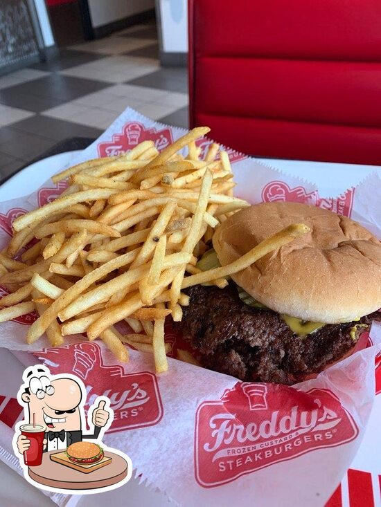 Menu at Freddy's Frozen Custard & Steakburgers fast food, Cartersville