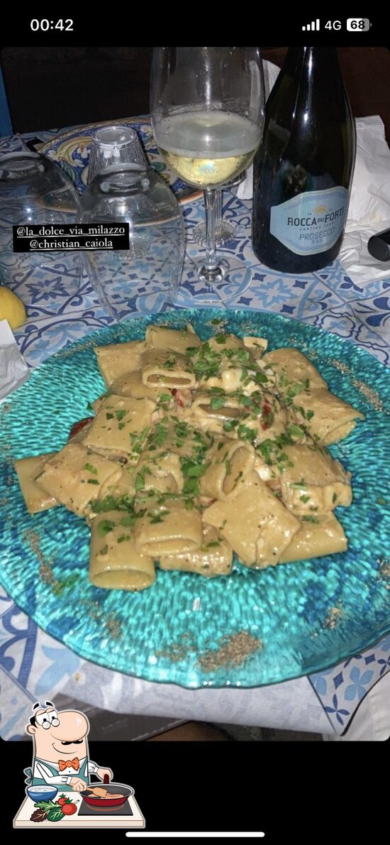 Menu da LA DOLCE VIA ristorante, Milazzo