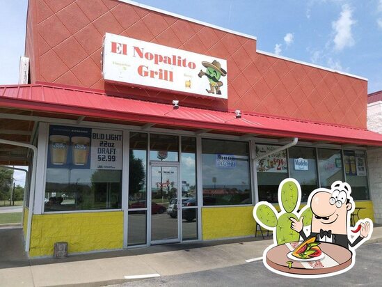 Menu at El Nopalito Grill restaurant, Miner