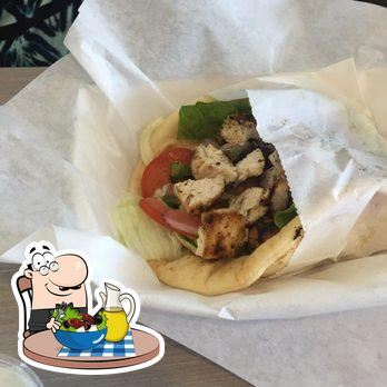 Menu at Greek Street Grill restaurant, Riverside, La Sierra Ave STE 103