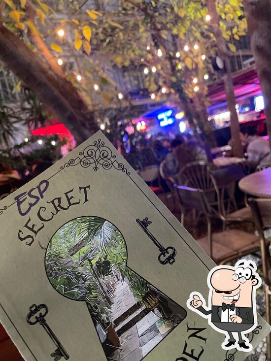 Carta del restaurante Alice Garden, Barcelona, Carrer del Pau Claris