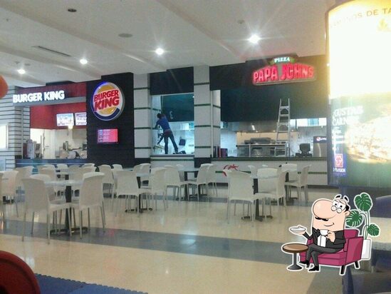 Carta de Blue Mall Food Court, Santo Domingo