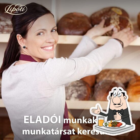 Menu at Lipoti Pekseg, Lipót