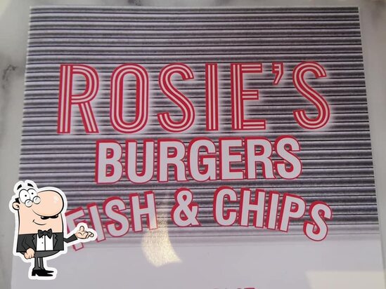Menu at Rosie’s Takeaway - Fish & Chips, Burgers, Wraps, Ice Cream ...