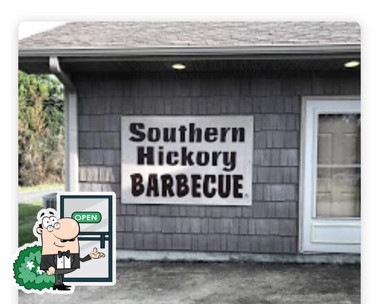 Menu at Southern Hickory Barbecue, Arab