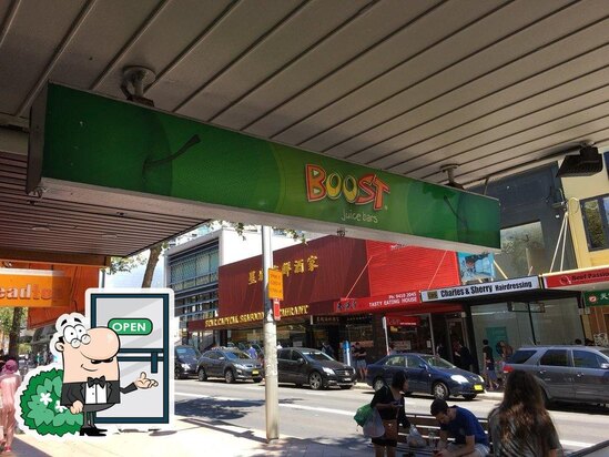 Menu at Boost Juice, Chatswood, Westfield Chatswood