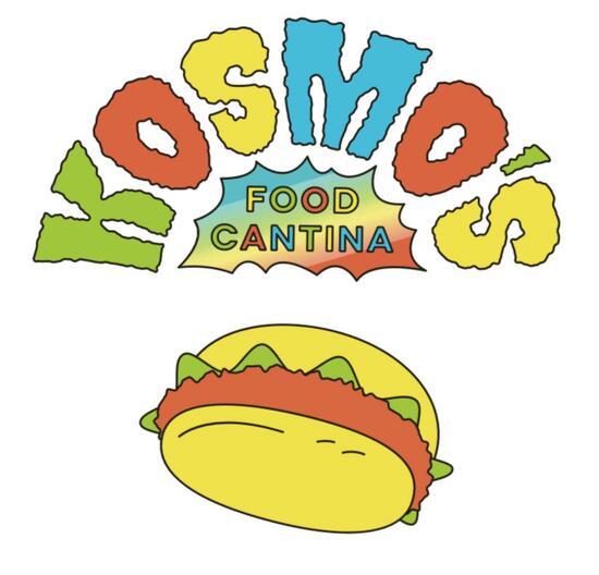 Menu at Kosmos Space Cowboy Food Cantina restaurant, Winnipeg, 1 ...