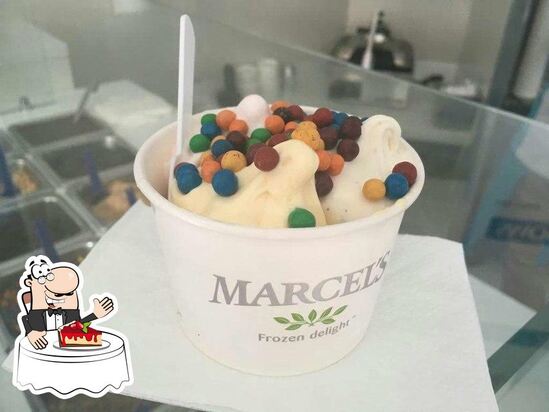 Marcel's Frozen Yoghurt desserts, Cape Town, Rondebosch Main Road ...