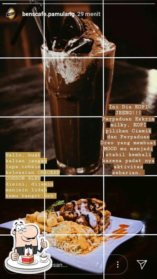 Menu at Cafe Kopi salim, South Tangerang
