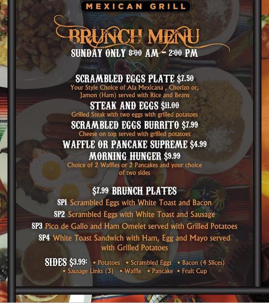 El Catrin Mexican Grill, Middleburg - Restaurant menu, prices and reviews