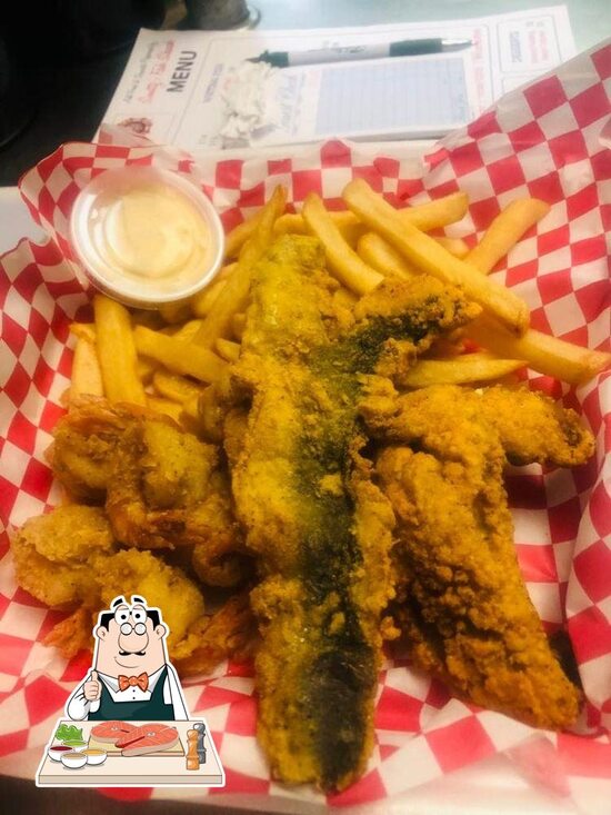 Menu at Smittys Fish Shack, Tobyhanna
