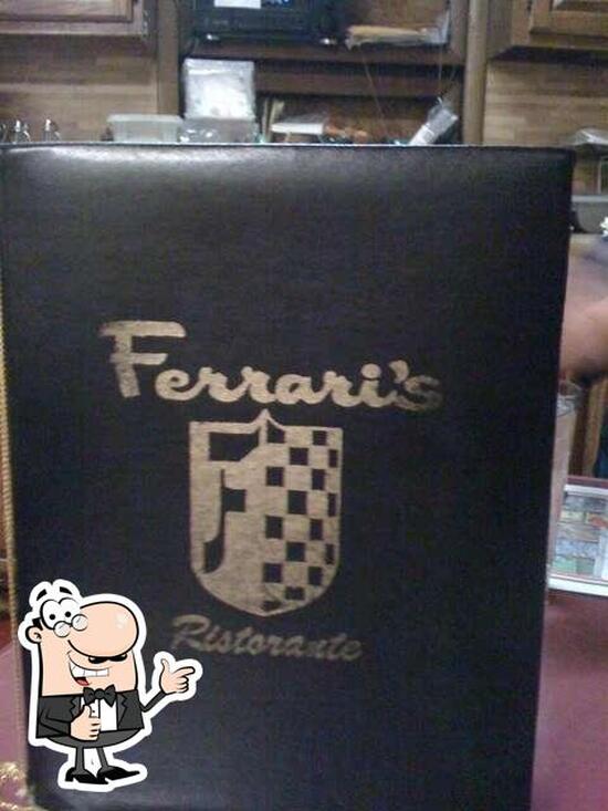 Menu at Ferrari's Ristorante restaurant, Schenectady