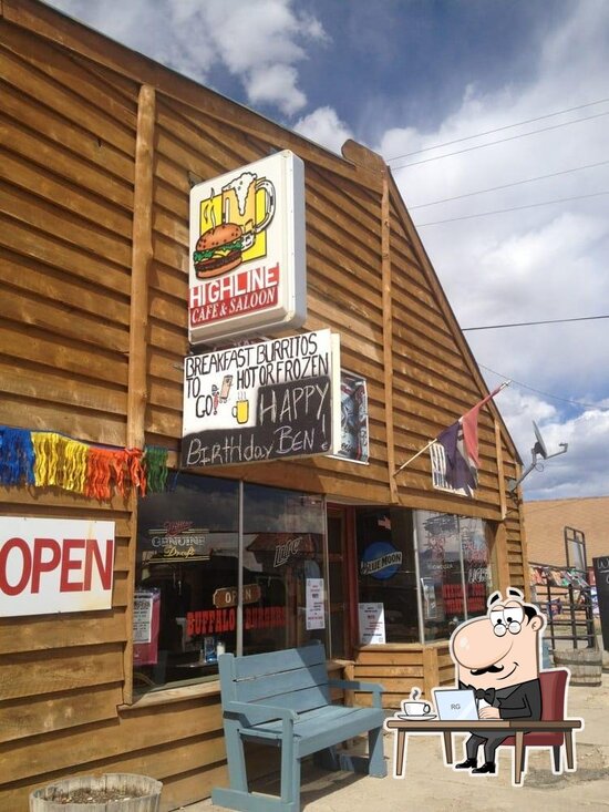 Highline Cafe & Saloon, 12779 US-24 in Hartsel - Restaurant menu and ...