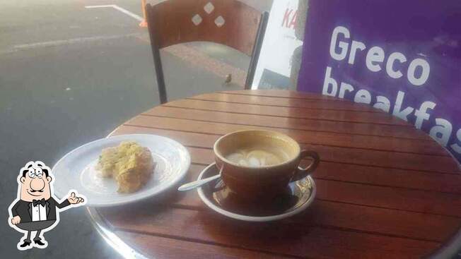 Menu at Caffe Greco cafe, Auckland, 48 Wyndham St