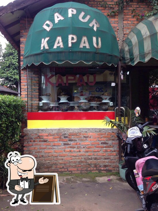 Menu at Rumah Makan Kapau restaurant, South Jakarta, JRX8+2J7