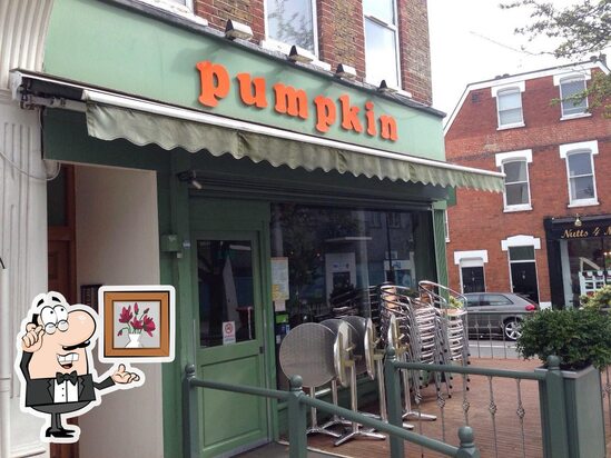 Menu at Pumpkin Cafe, London, Pumpkin Cafe