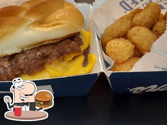 Menu at Culver’s fast food, Haines City