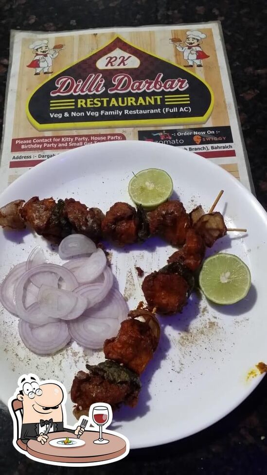 Menu at RK Dilli Darbar Restaurant, Bahraich