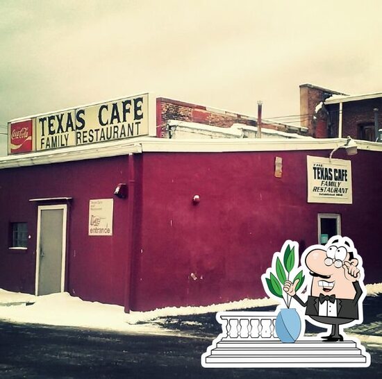 Menu at Texas Cafe, Hornell