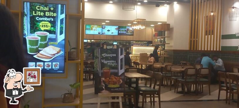 Menu at Chaayos Cafe at VR Mall, Chennai