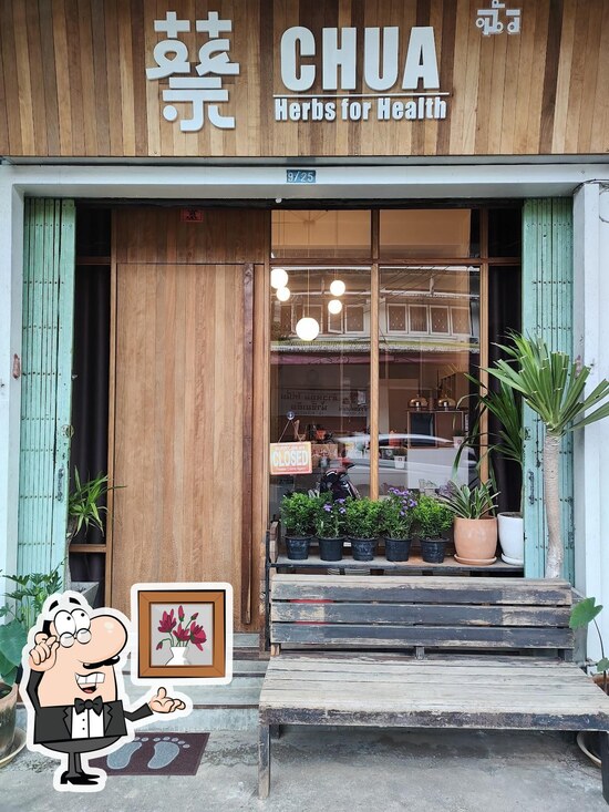 Menu at CHUA Café, Chanthaburi