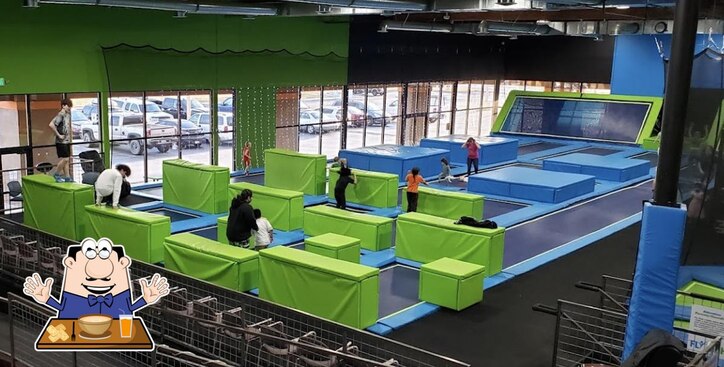 Menu at Fly High Boise Trampoline Park, Boise