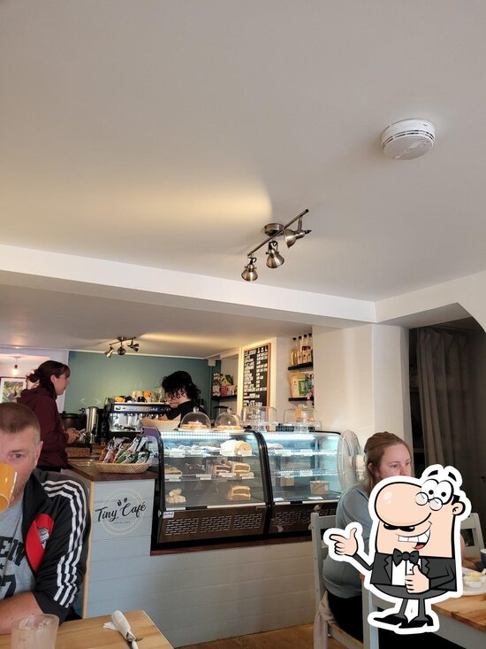 Menu at Tiny Cafe, Newbury
