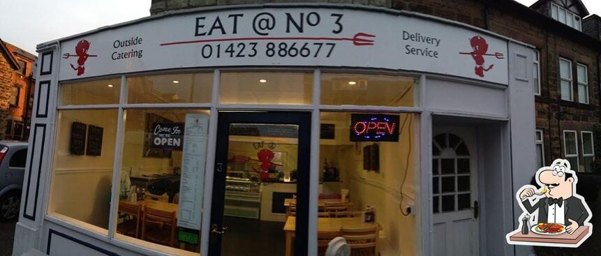 Menu at Eat @ 3 cafe, Harrogate