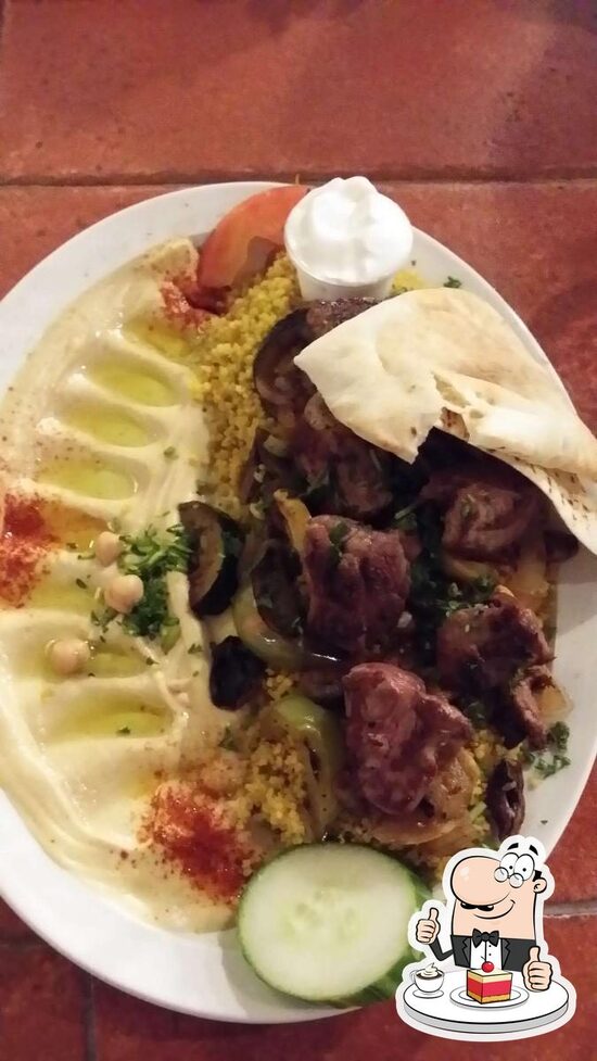 Menu at Sinbad's Restaurant, Tucson