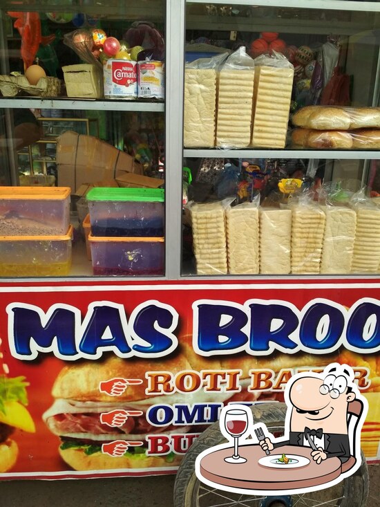 Carta del café Mas Bro Roti Bakar & Burger, Panton Labu City