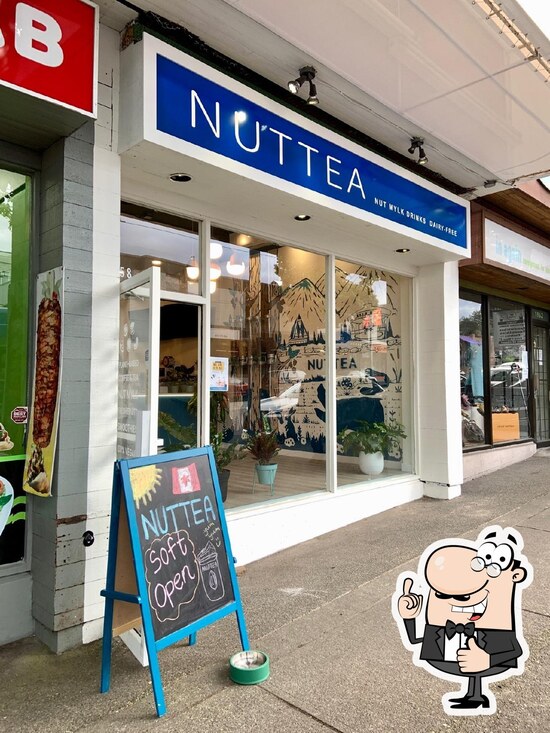 Menu at NUTTEA, Vancouver