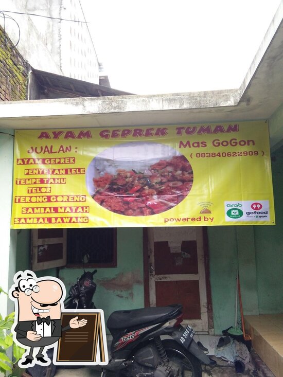 Carta del restaurante AYAM GEPREK TUMAN Mas GoGon, Yogyakarta