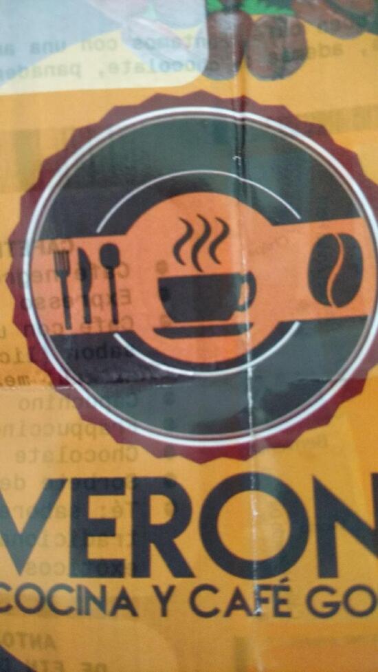 Menu at Café Verona, Ciudad López Mateos