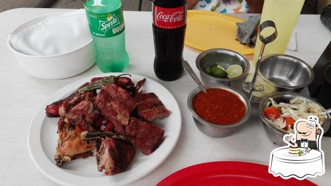 Carta del restaurante Pollo El Compa, Sarabia