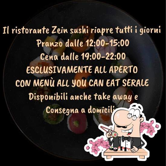 Menu da ZEIN ristorante giapponese, Zanè