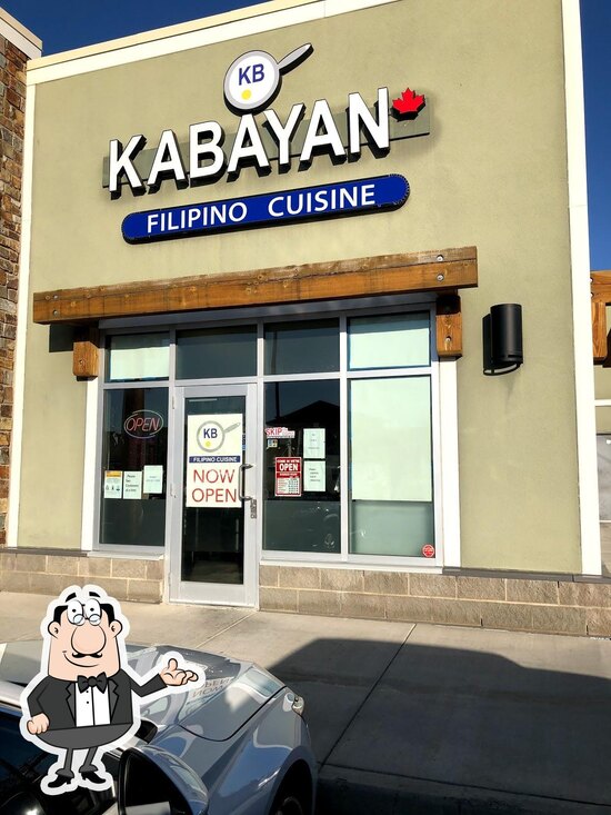 Menu au Kabayan Filipino Cuisine restaurant, Calgary