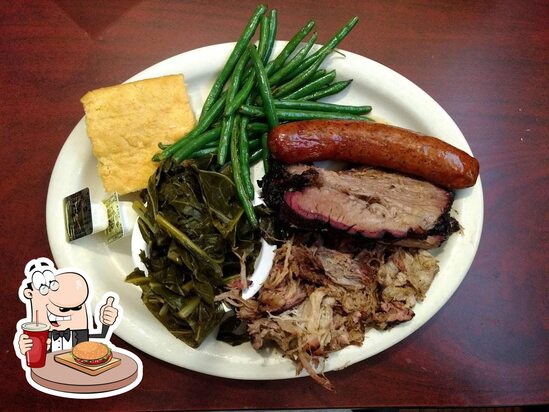 Menu at Two Drummers Smokehouse BBQ, Toano