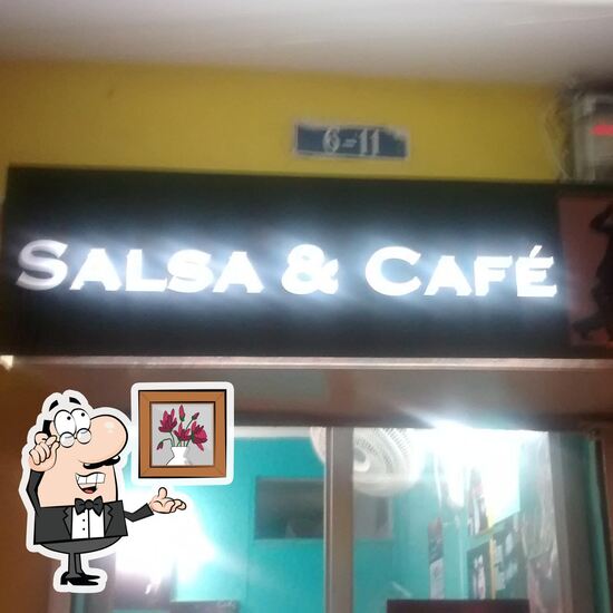 Menu at salsa&café, Santa Marta
