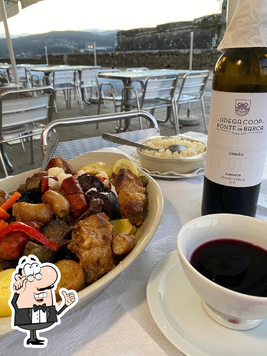 Carta del restaurante Fortaleza del Valença, Valença