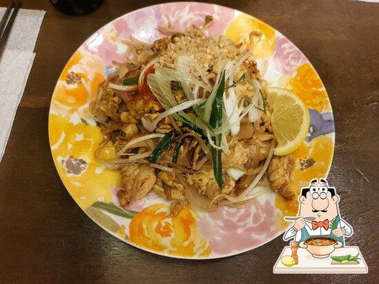 Menu at Hi Thai restaurant, Daegu