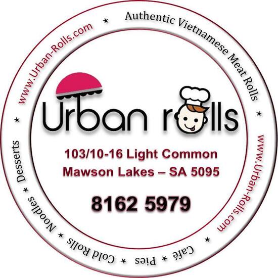 Menu at Urban Rolls restaurant, Mawson Lakes