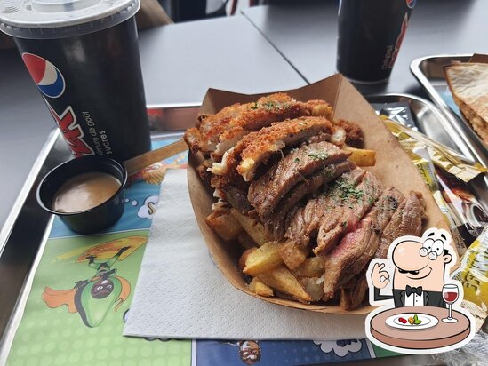 Menu au Marvelous Burger & Hot Dog restaurant, Plaisir