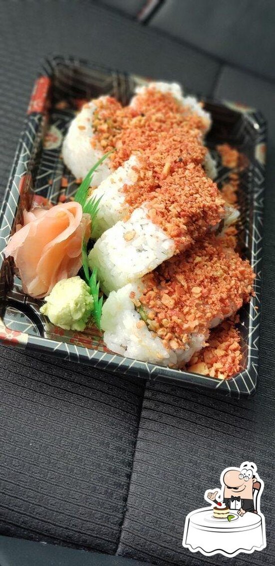 Menu at Mr. G. Sushi restaurant, San Antonio