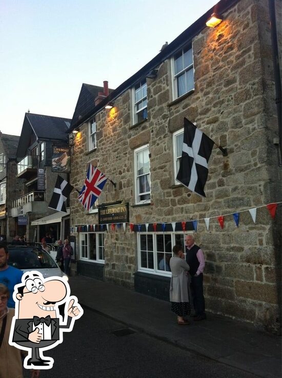 Menu at Lifeboat Inn, St Ives pub & bar, Saint Ives