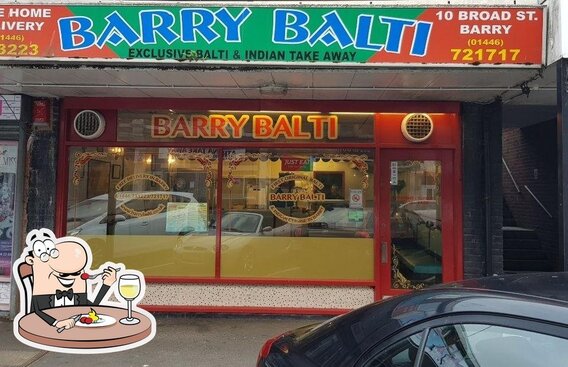 Menu at Barry Balti, Barry