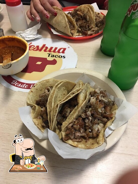 Menu at Yeshua Tacos CDMX restaurant, Mexico City