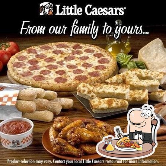 Menu at Little Caesars pizzeria, Grass Valley